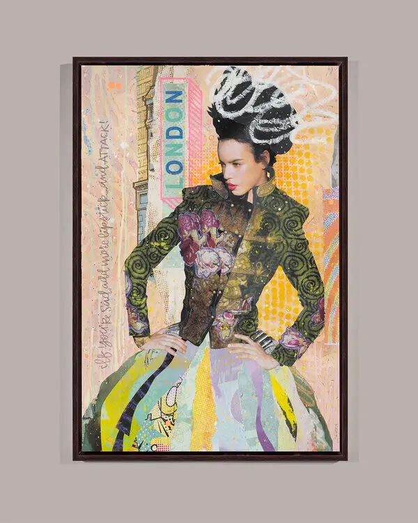 RFA FINE ART Fashion Fix London' Wall Art On Canvas