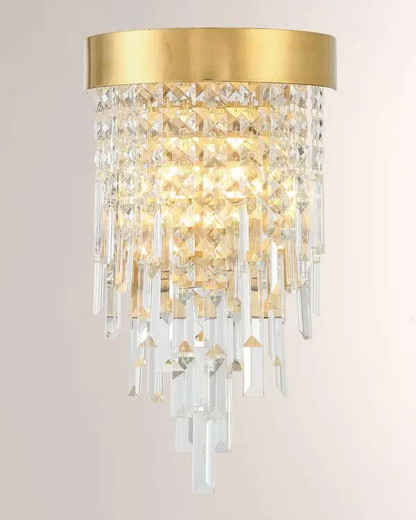 CRYSTORAMA Winfield 2-light Antiqued Wall Mount