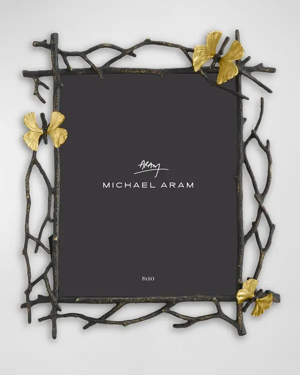 Michael Aram Butterfly Ginkgo 8 X 10 Frame - One-color