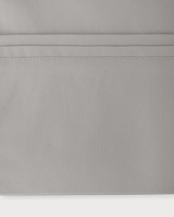 MATOUK Two Marcus Collection 600 Thread Count Solid Percale Pillowcases - White
