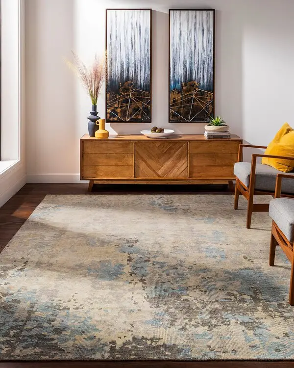 SURYA RUGS Alana Hand-knotted Wool Rug, 9' X 12