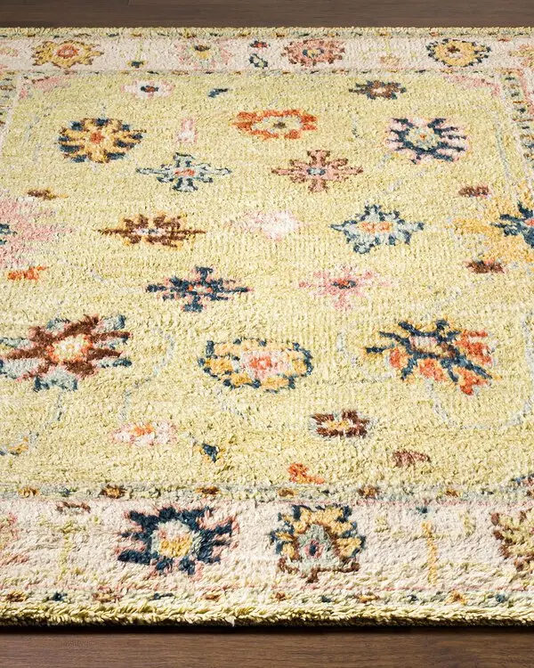 SURYA RUGS Sofia Hand-knotted Wool Rug, 6' X 9