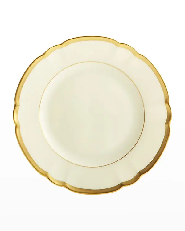 HAVILAND & PARLON Colette Gold Bread & Butter Plate