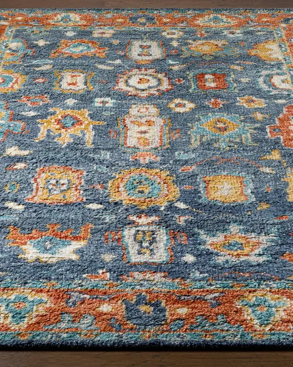 SURYA RUGS Raleigh Hand-knotted Wool Rug, 6' X 9