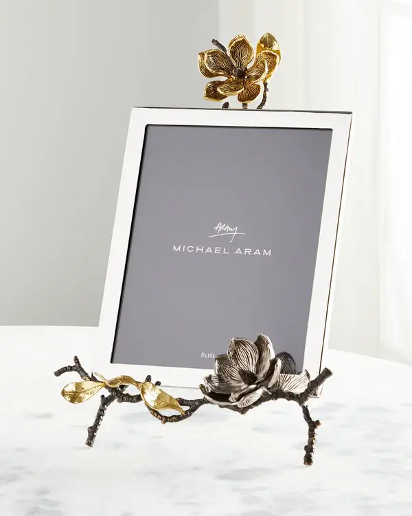 Michael Aram Vintage Bloom Easel Frame, 8" X 10