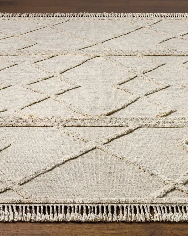 SURYA RUGS Alissa Hand-knotted Wool Rug, 9' X 12