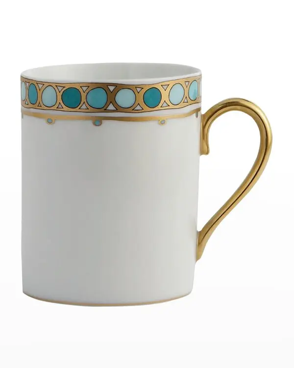 HAVILAND & PARLON Syracuse Turquoise Mug