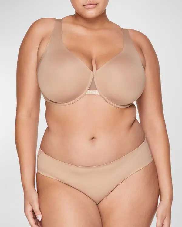 THIRDLOVE Classic Unlined Minimizer Bra - Taupe