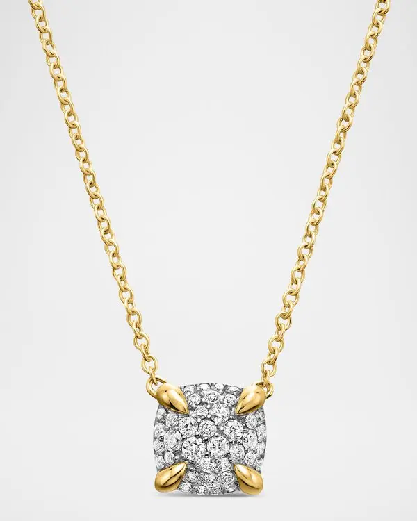 David Yurman Chatelaine Pendant Necklace With Diamonds - Diamond
