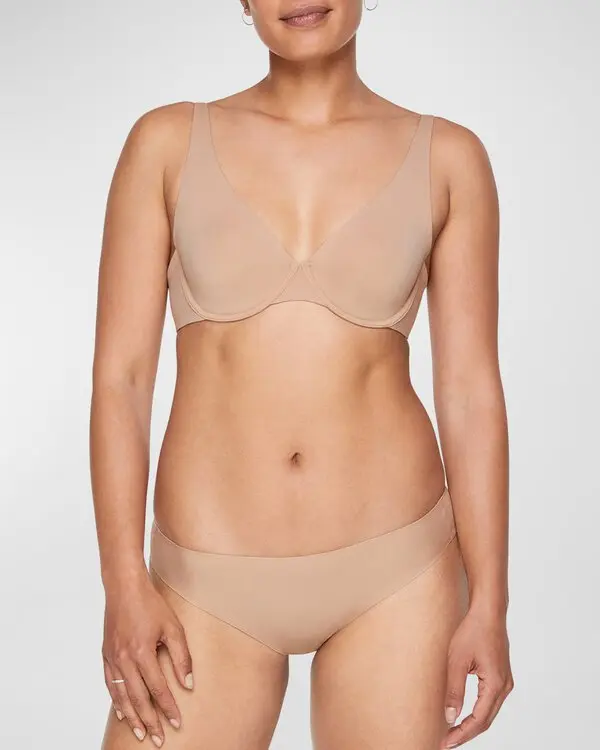 THIRDLOVE Classic Second Skin Unlined Bra - Taupe