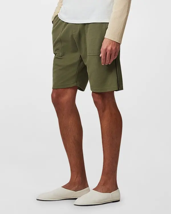 ATM Anthony Thomas Melillo Piqué Pima Drawstring Shorts