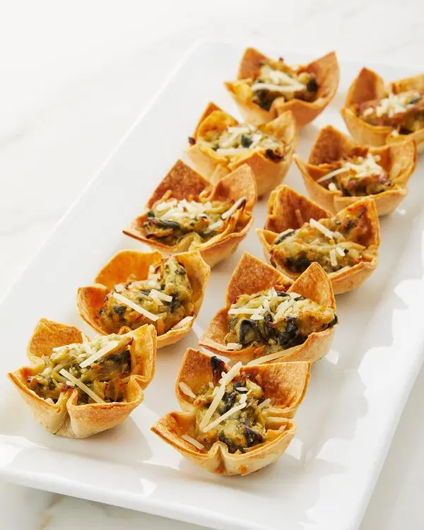 THE CAJUN TURKEY CO 10-piece Spinach And Artichoke Tortilla Bites