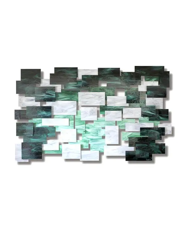 KARO STUDIOS Malachite Wall Sculpture