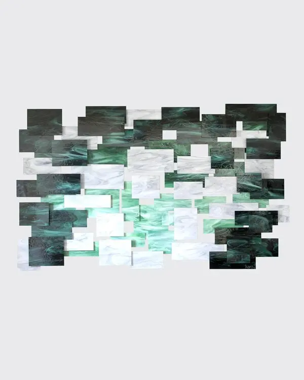KARO STUDIOS Malachite Large Wall Sculpture