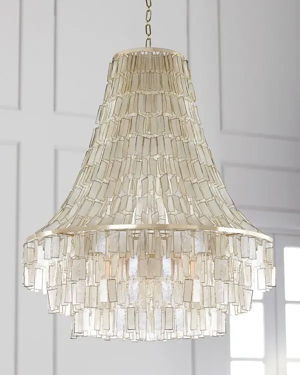 Neiman Marcus Melissa 3-light Chandelier - Neutral