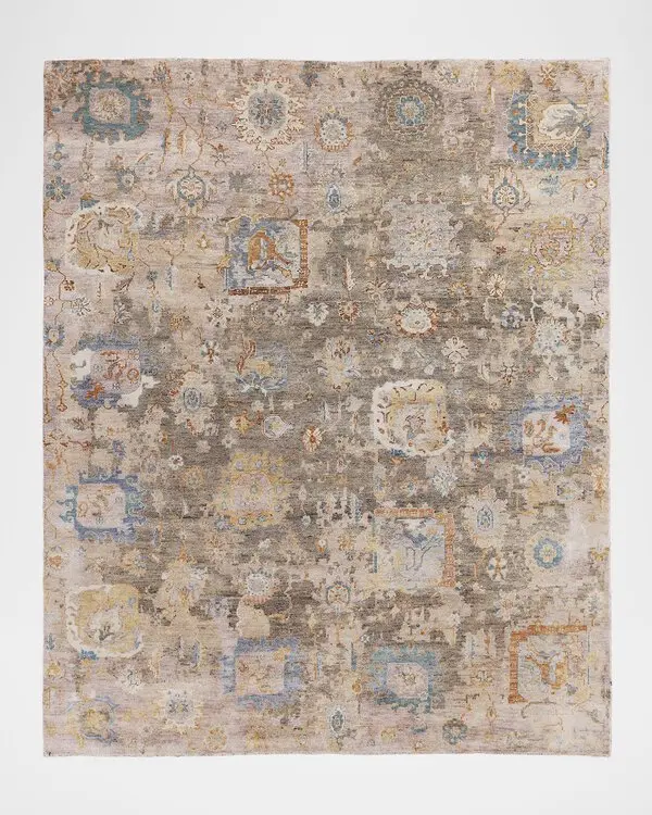 EXQUISITE RUGS Soto Hand-knotted Rug, 8' X 10 - Beige/brown