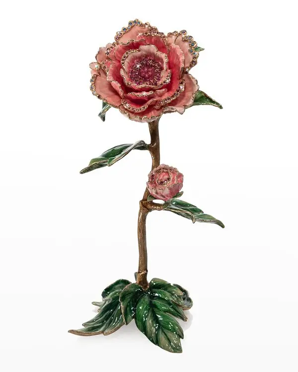JAY STRONGWATER Peony Objet - Multi