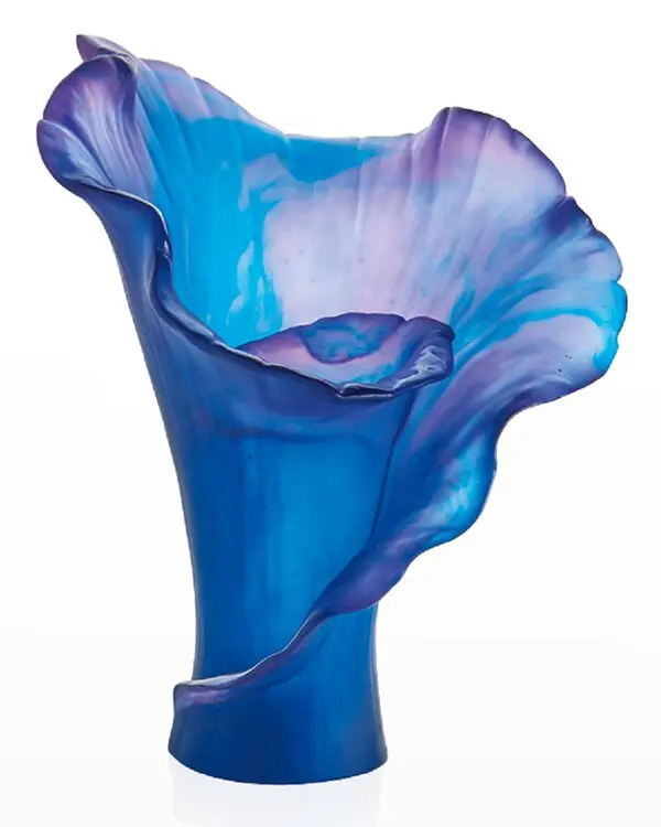 DAUM Ultra Violet Medium Vase