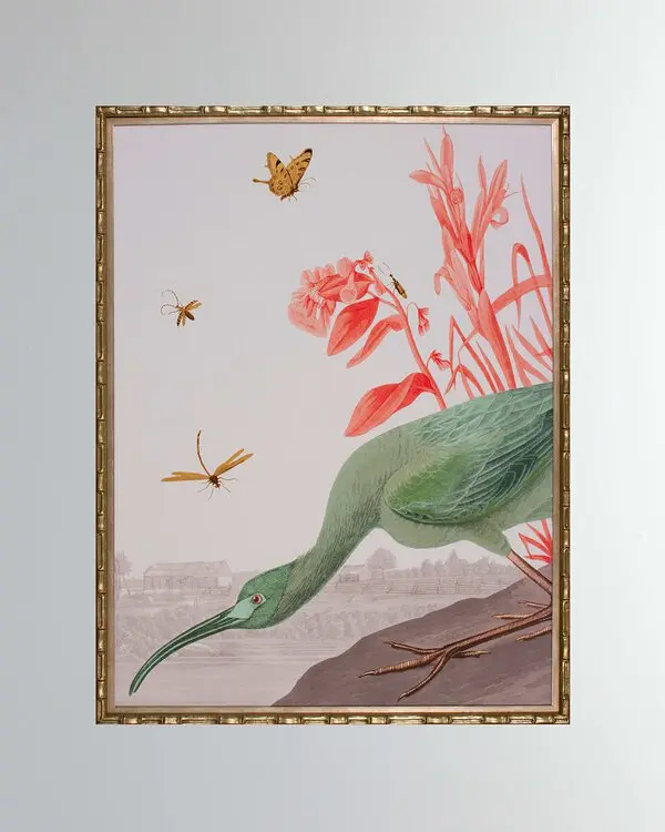 SHADOW CATCHERS The Glossy Ibis ~tropical~" Wall Art