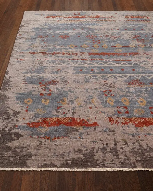 HAVEN & LOOM Daisa Clay Hand-knotted Rug, 9' X 12