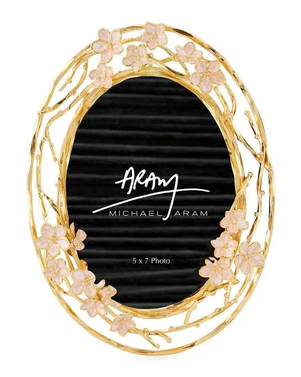 Michael Aram Cherry Blossom Oval Frame, 5" X 7 - One-color