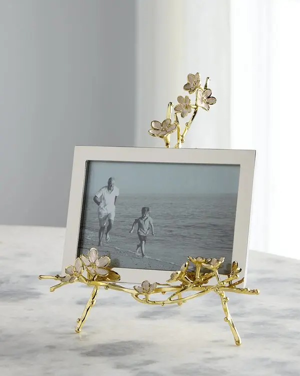 Michael Aram Cherry Blossom Easel Frame, 4" X 6 - One-color