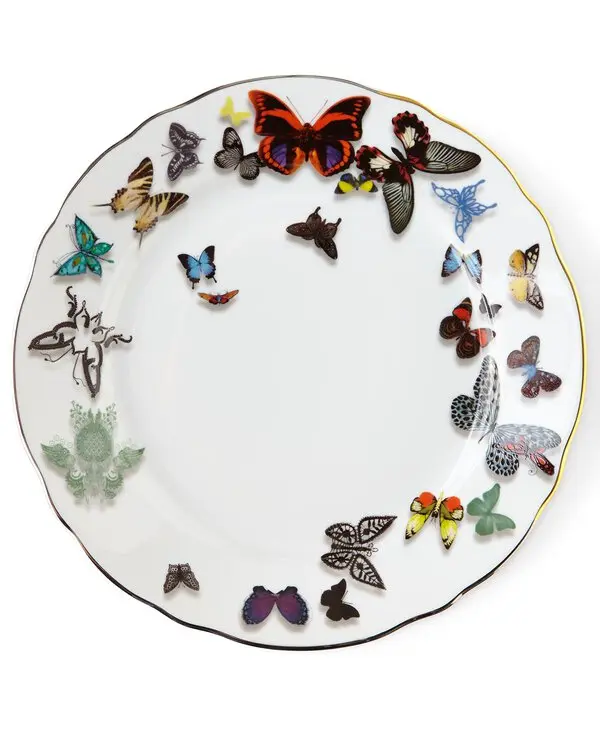 CHRISTIAN LACROIX X VISTA ALEGRE Butterfly Parade Dinner Plate