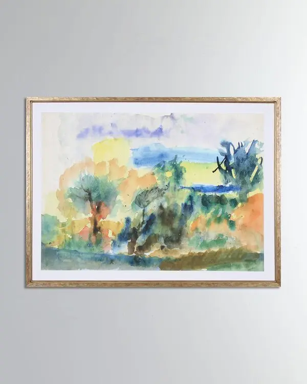 SHADOW CATCHERS Aquarelle Giclee On Paper, 48" X 36