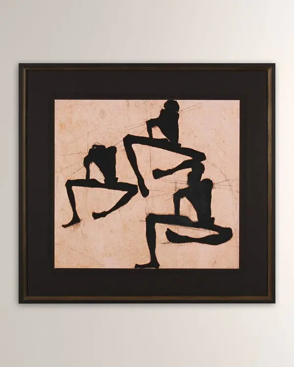 SHADOW CATCHERS Composition With Three Giclee On Paper, 30" X 28