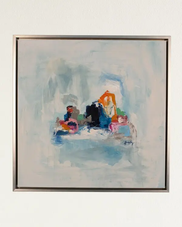 JILL PUMPELLY FINE ART Floating Away 2" Limited Edition Hand-embellished Giclee