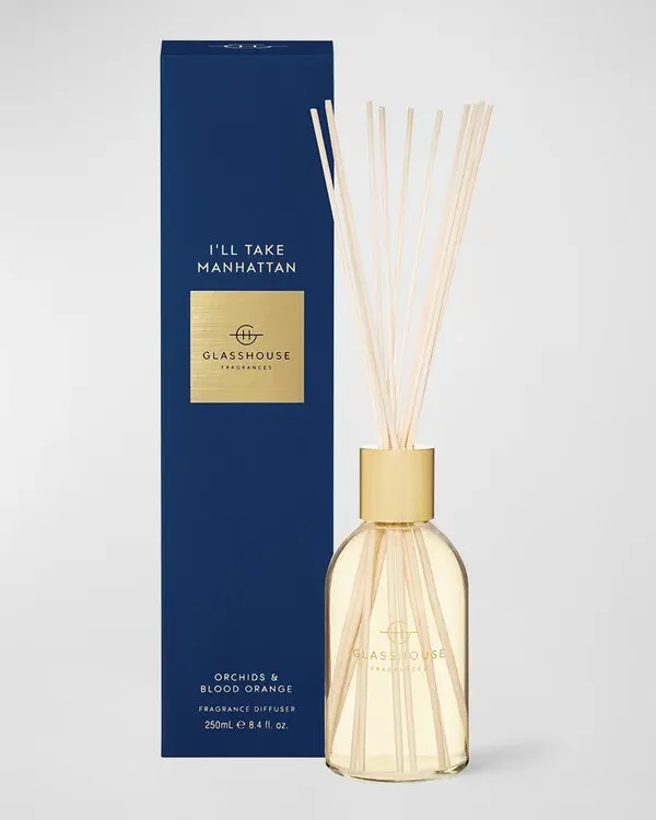 GLASSHOUSE FRAGRANCES 8.45 Oz. I'll Take Manhattan Diffuser