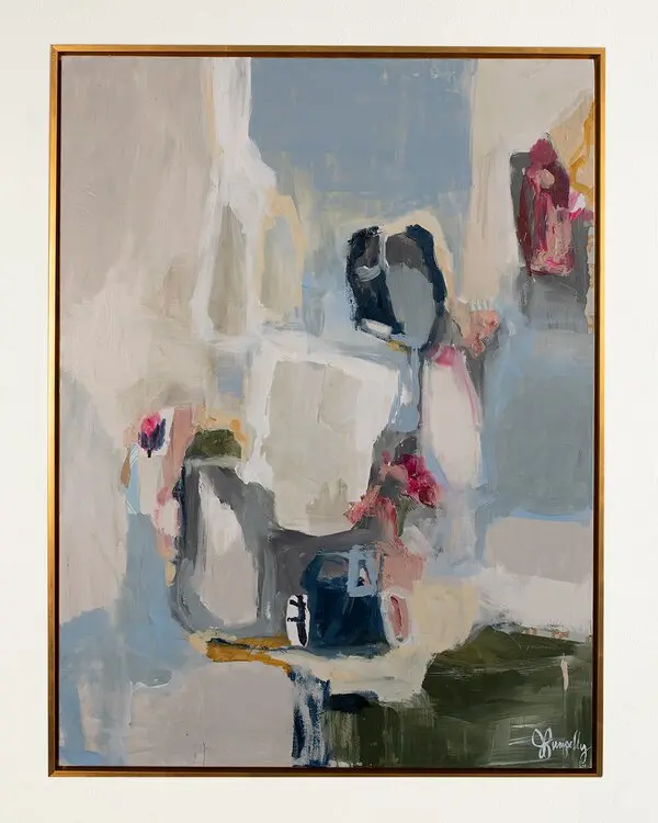 JILL PUMPELLY FINE ART Longing For Carefree Days" Limited Edition Hand-embellished Giclee
