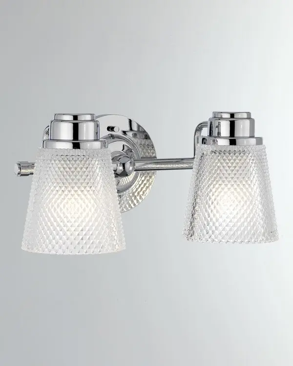 LUCAS + MCKEARN Hudson 2-light Bath Light 13.5