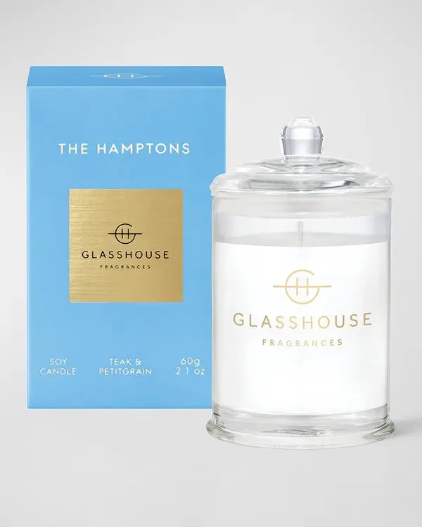 GLASSHOUSE FRAGRANCES The Hamptons Scented Candle