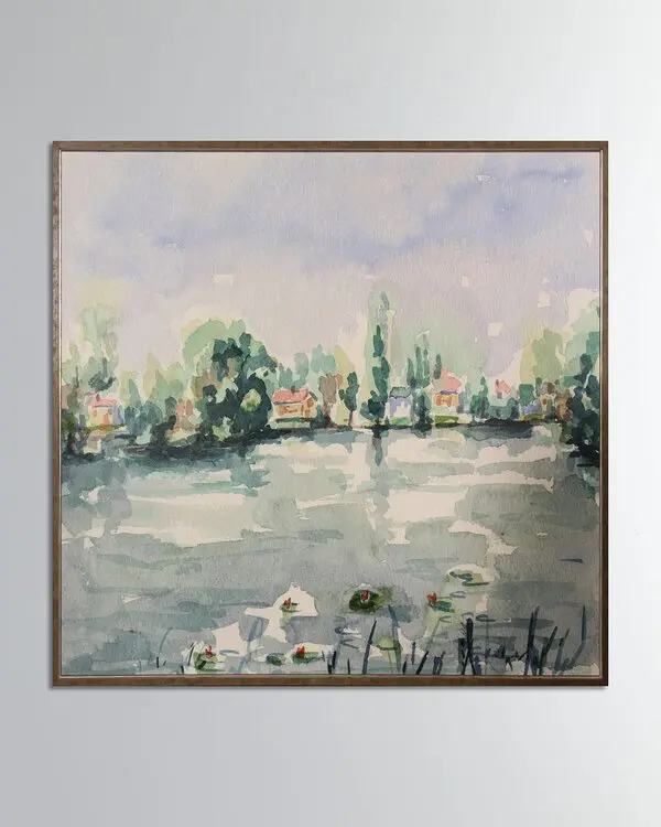 SHADOW CATCHERS View Of The Pond, 77" X 57