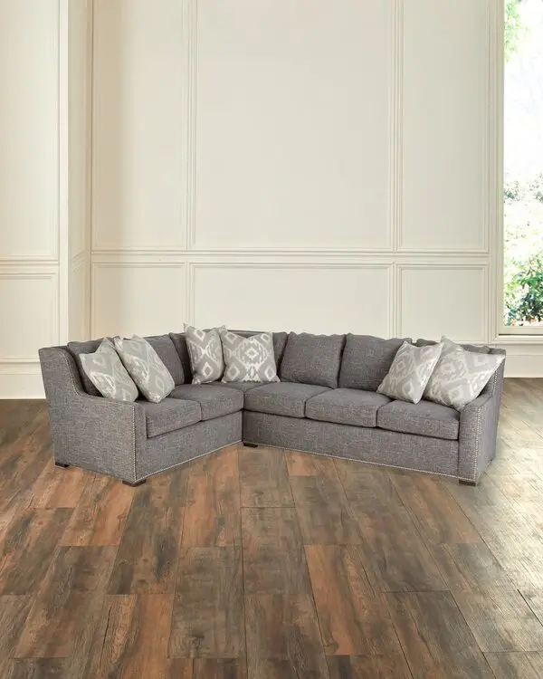 MASSOUD Bridget Left-arm Sectional Sofa