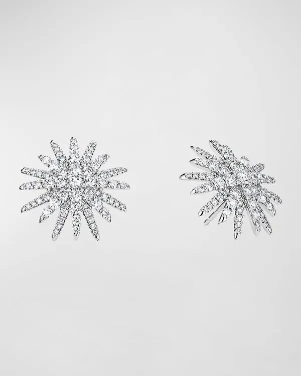 David Yurman Starburst Stud Earrings - Diamond