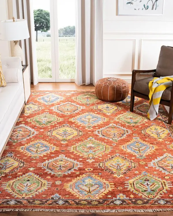 SAFAVIEH Poppy Hand-knotted Rug, 9' X 12