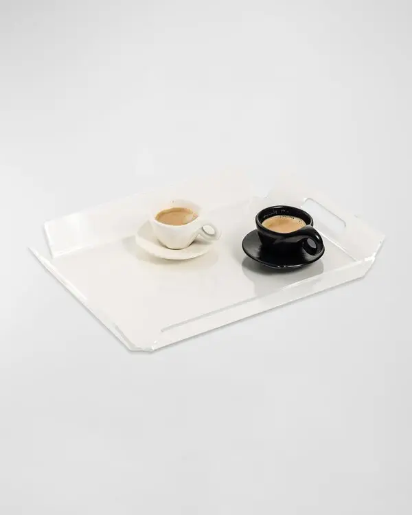 BEY-BERK Hampton Acrylic Tray