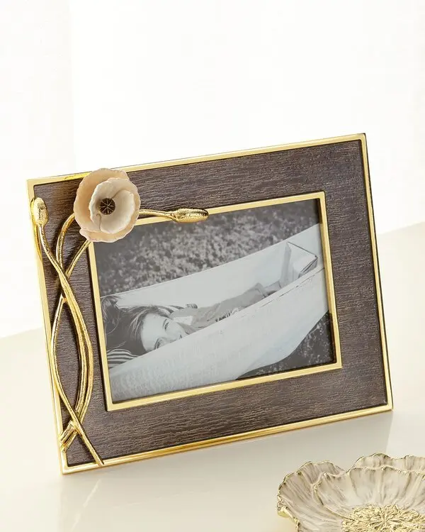 Michael Aram Anemone Picture Frame, 5" X 7