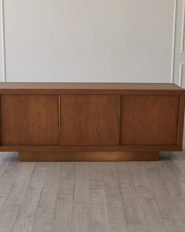 Global Views Latitudes Media Console Table - No Color | Editorialist