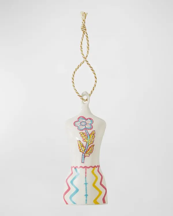 KIT KEMP FOR SPODE Rik Rak Mannequin Ornament - Assorted | Editorialist