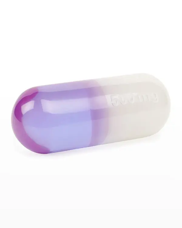 Jonathan Adler Large Acrylic Pill - Purple