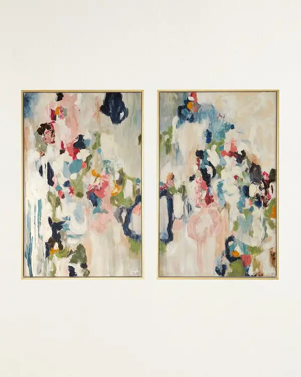 JILL PUMPELLY FINE ART Enchanted Secrets" Two-piece Giclee Wall Art Set