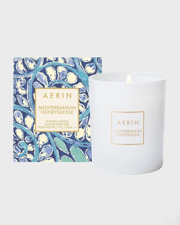 Aerin Mediterranean Honeysuckle Scented Candle, 7 Oz