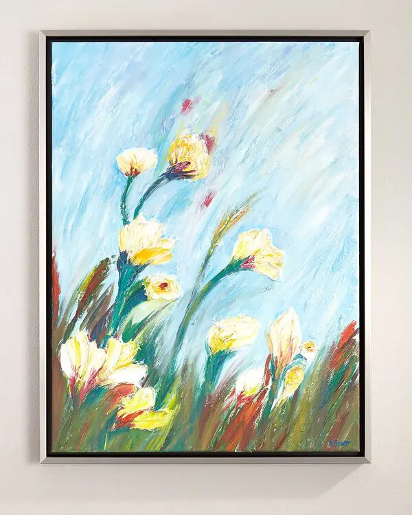 RFA FINE ART Petal Bloom" Original Painting