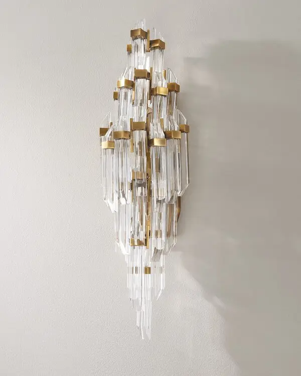 VISUAL COMFORT & CO. Adele Small Sconce Suzanne Kasler - Brass | Editorialist