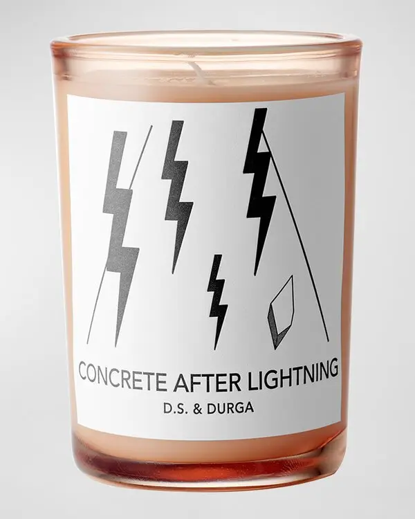 DS & DURGA 7 Oz. Concrete After Lightning Candle