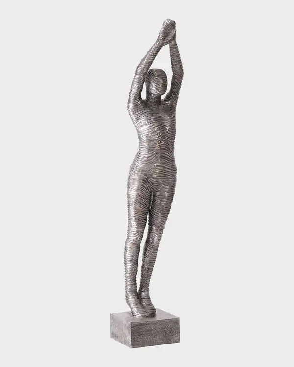 PHILLIPS COLLECTION Standing Diving 83" Outdoor Sculpture