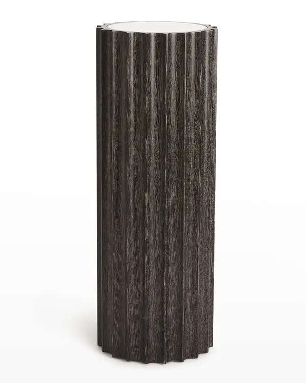 GLOBAL VIEWS Reflective Column Pedestal